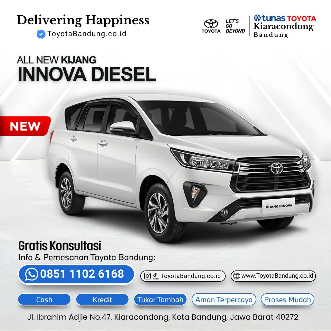 Innova Reborn Diesel: Pilihan Mobil Keluarga Terbaik - Dealer Toyota ...